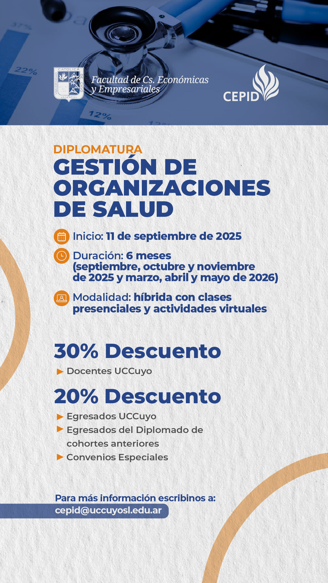 Diplomatura Universitaria en Gestión de Organizaciones de Salud - CEPID